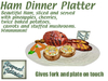 Second Life Marketplace - Ham Dinner Platter